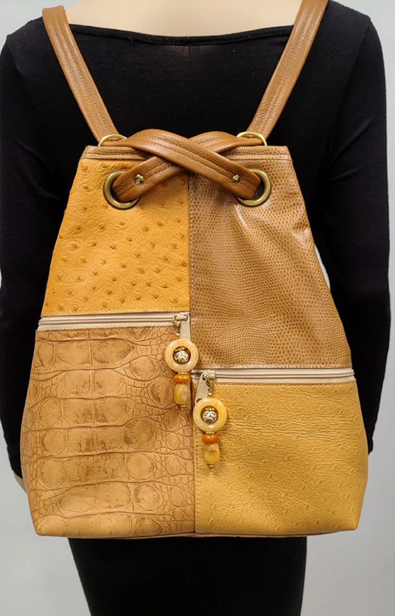 Golden Textures Bag Pack – Carogi Bags