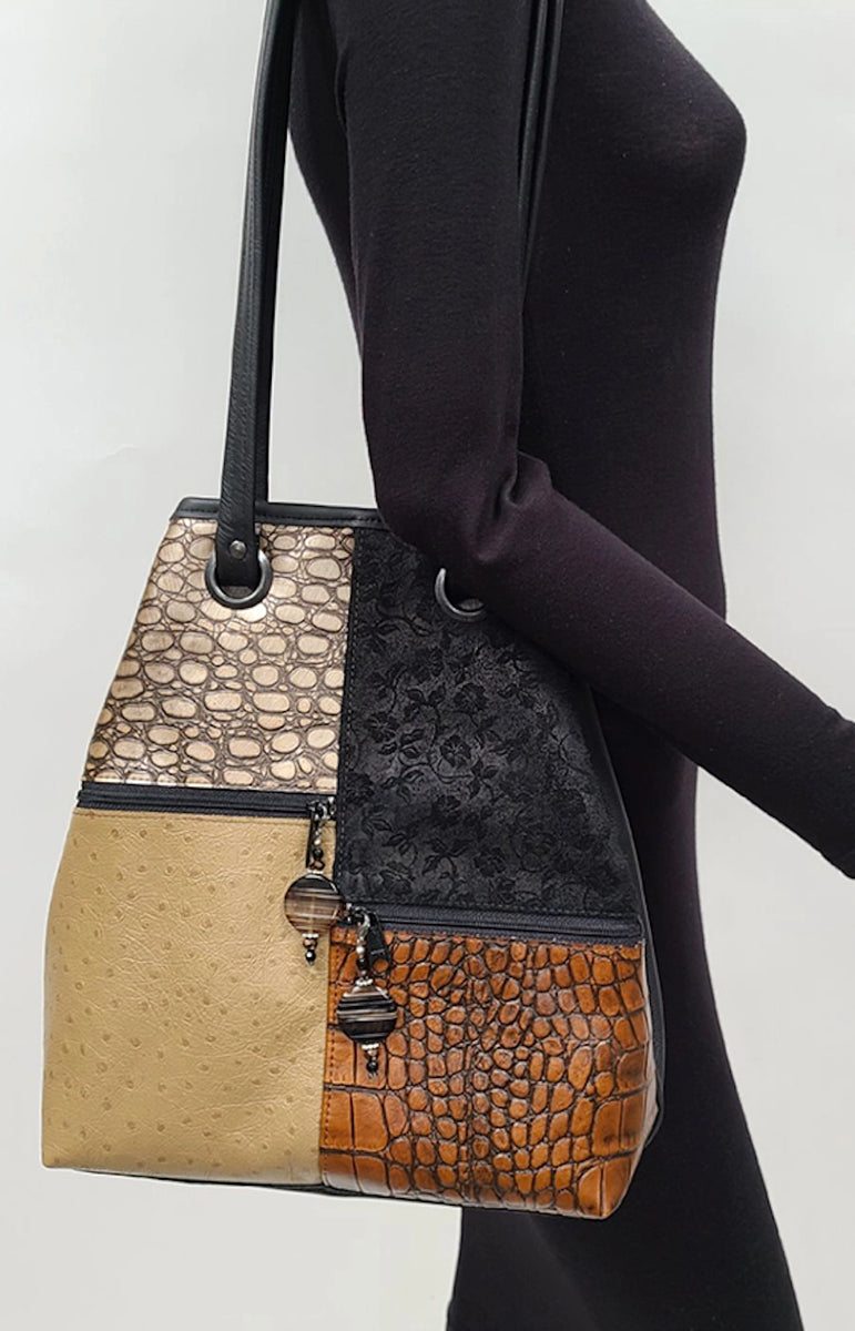 Multi Color Textures Bag Pack – Carogi Bags